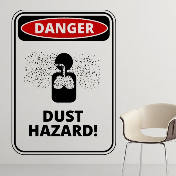 Danger Symbol Air Dust Hazard Warning Signs illustration Haze PM2.5 ...