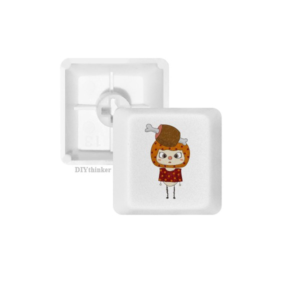 food meat b fat muscle delicious uu keycap mechanical keyboard pbt gang ...